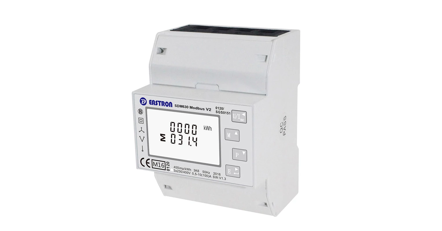 EASTRON SDM630 Modbus V2 – 3 fázisú okosmérő – Smart Meter nagyker áron